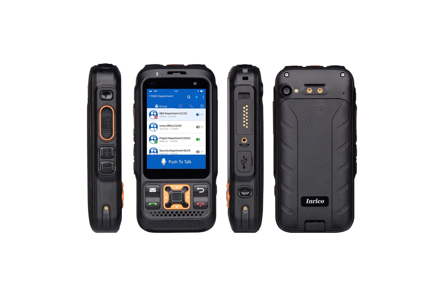 Inrico S100 4G/LTE/Wi-Fi Android PoC Radio