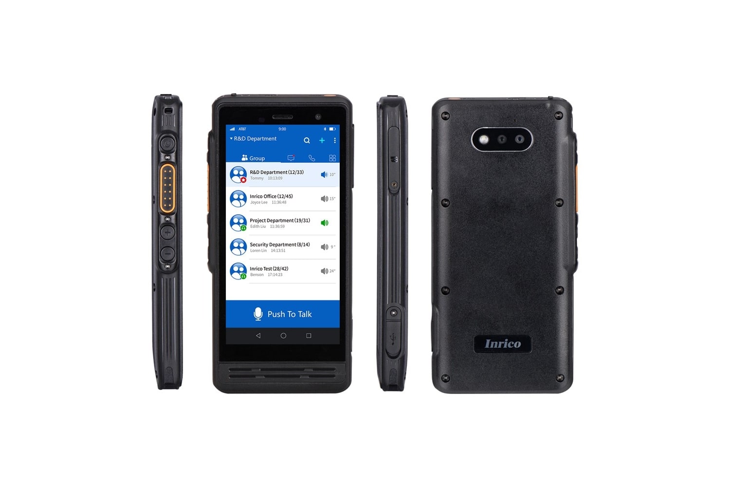 Inrico S300 4G/LTE/Wi-Fi Android PoC Radio