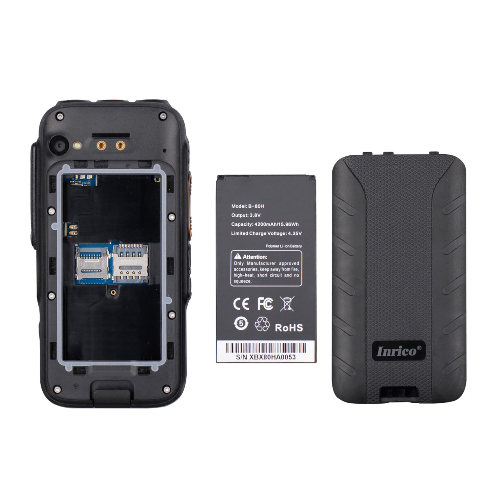 Inrico S100 4G/LTE/Wi-Fi Android PoC Radio