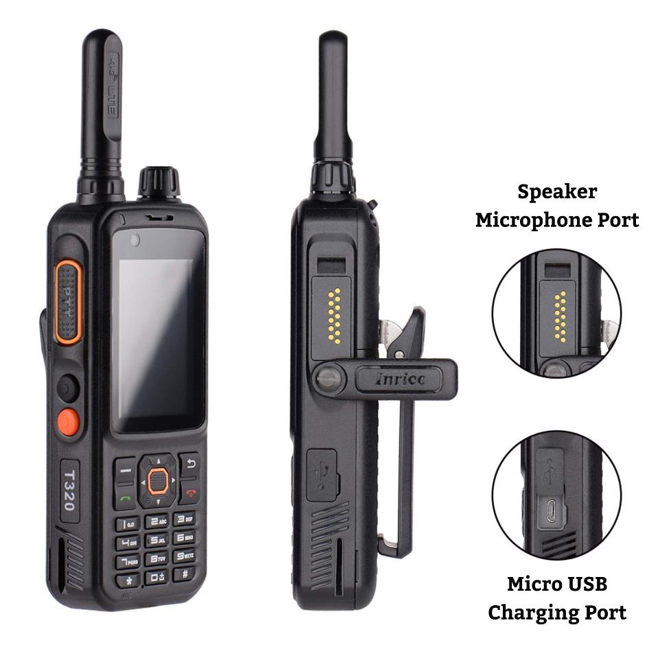 Inrico T320 4G/LTE/Wi-Fi Android PoC Radio
