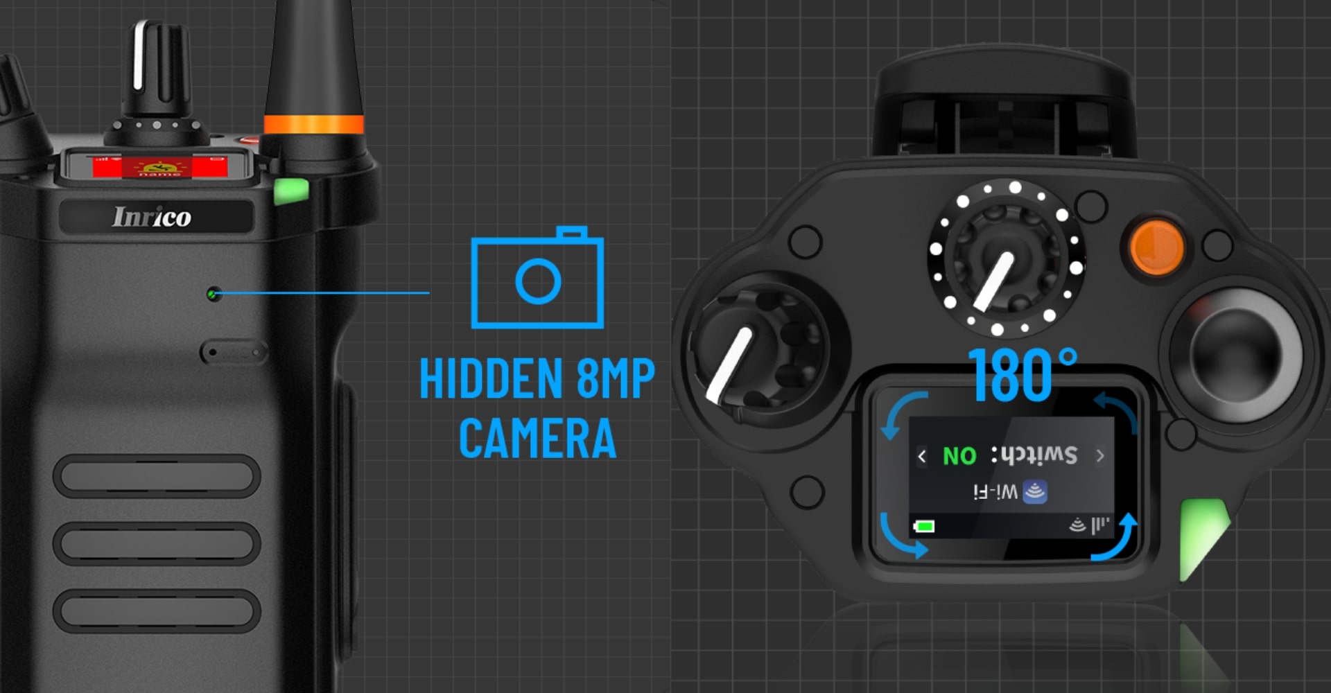 Inrico IRC590 4G/LTE/Wi-Fi Android PoC Radio