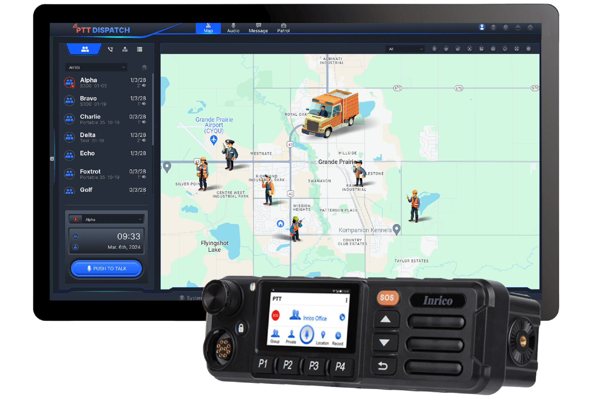 iConvNet Dispatch Console