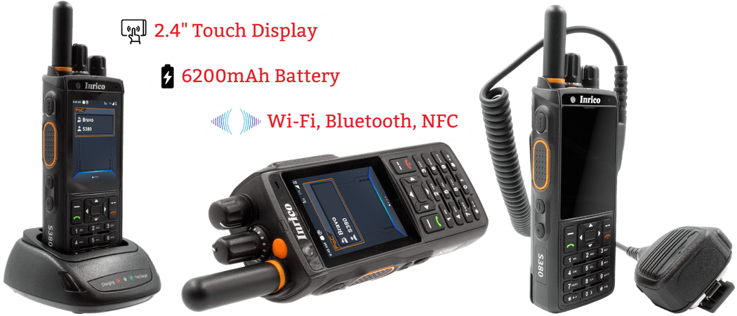 Inrico Push-to-talk over Cellular Radios