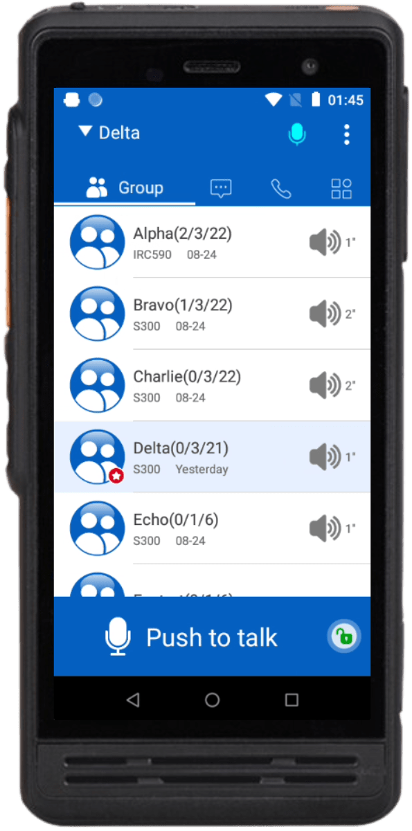 iConvNet - Inrico PTT App